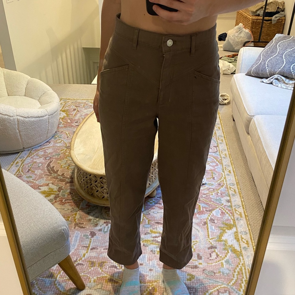 Aritzia Brown Utility Style Pants - Gem